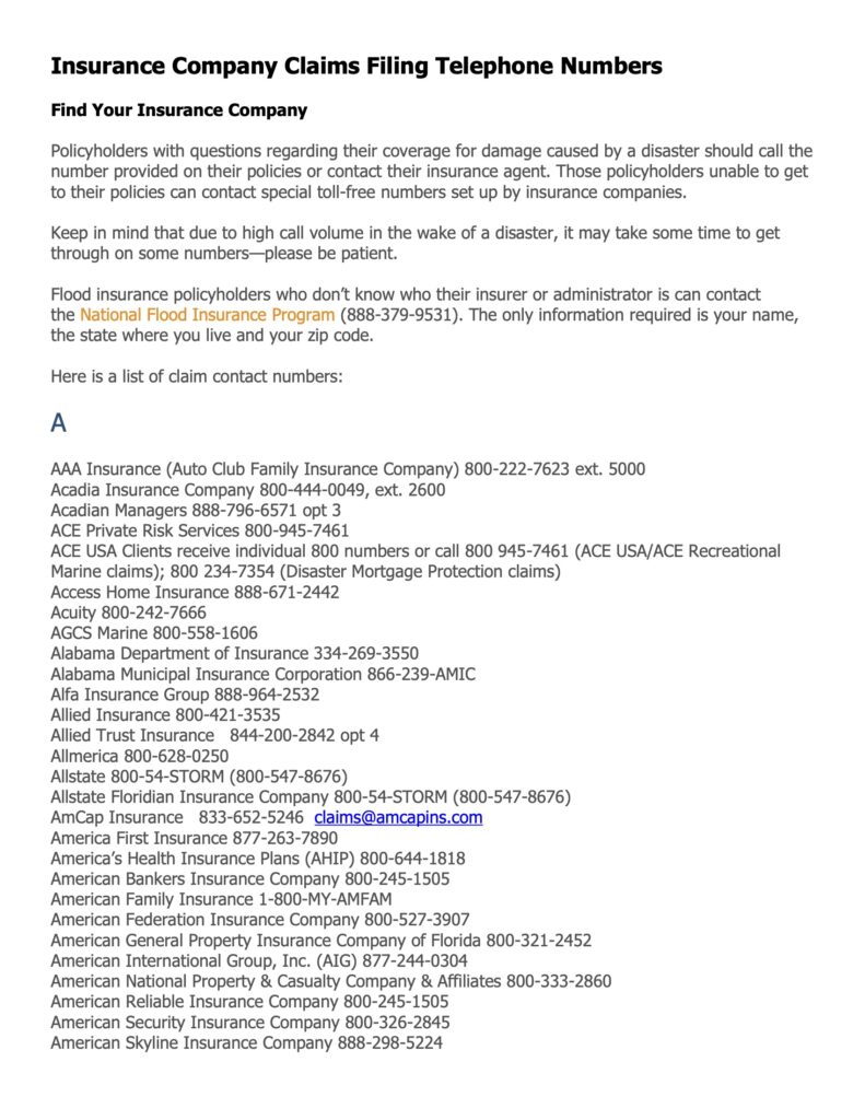 Hurricane Claim Numbers 2021 - Henry Insurance Service